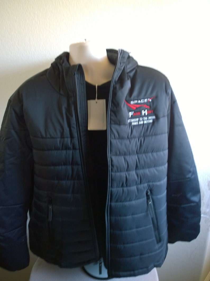 XL SPACEX NASA Jacket Falcon Heavy Starship to the Moon Mars - Etsy
