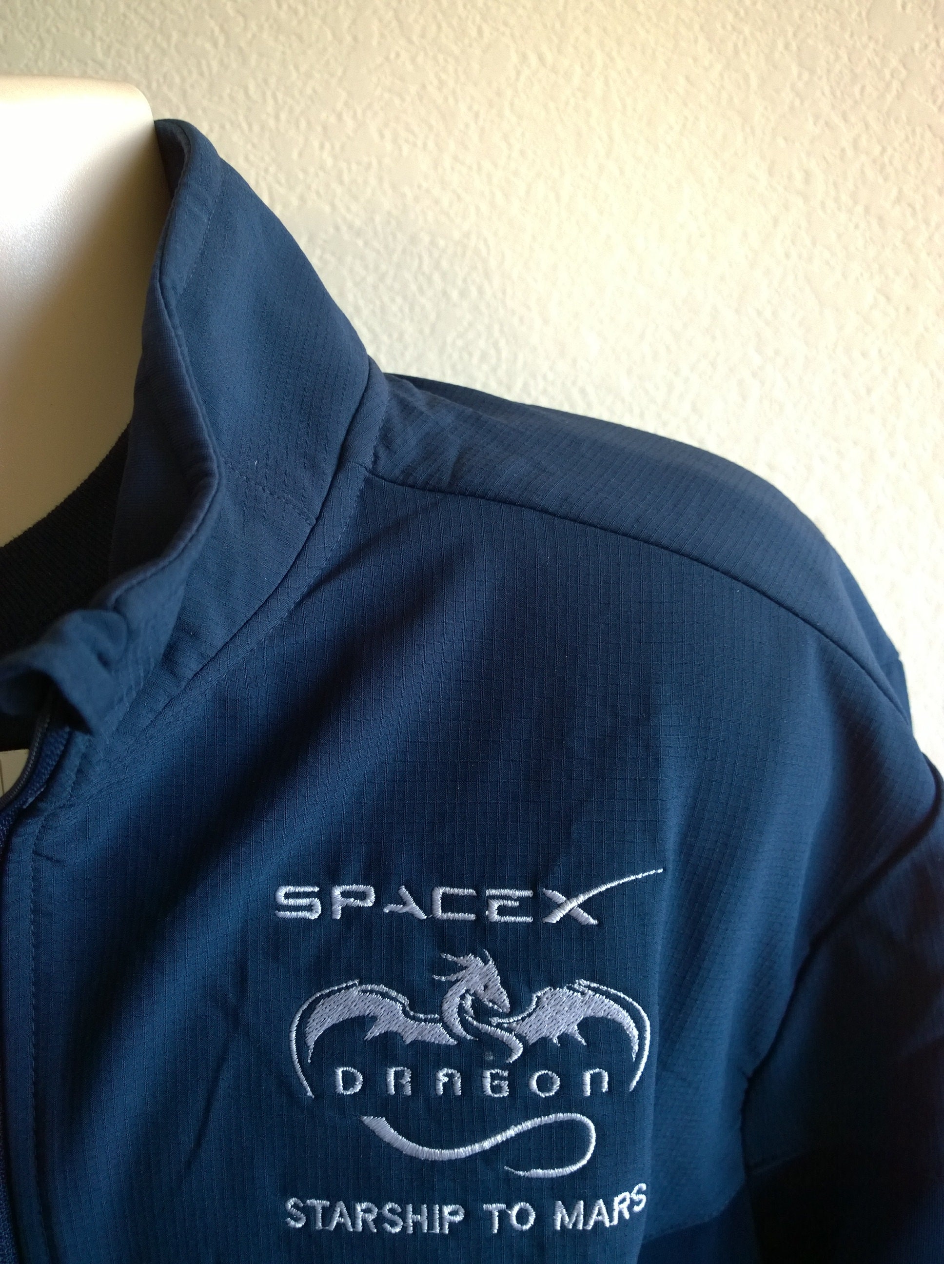 XL SPACEX Jacket Crew Dragon Starship to Mars - Etsy