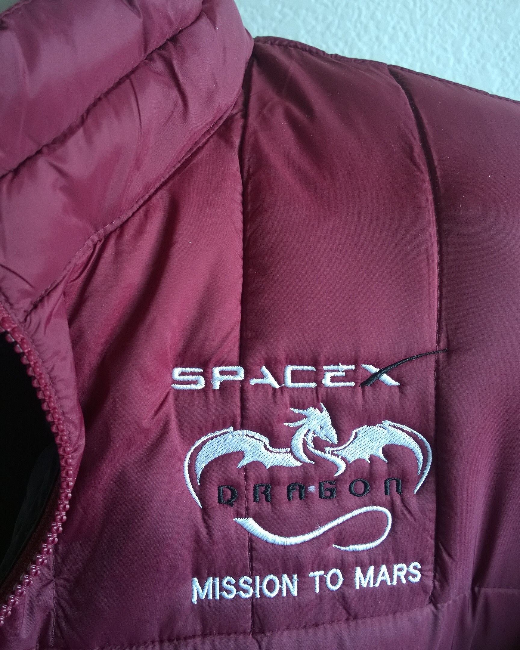 XL SPACEX NASA Crew Dragon Mission to Mars Jacket - Etsy