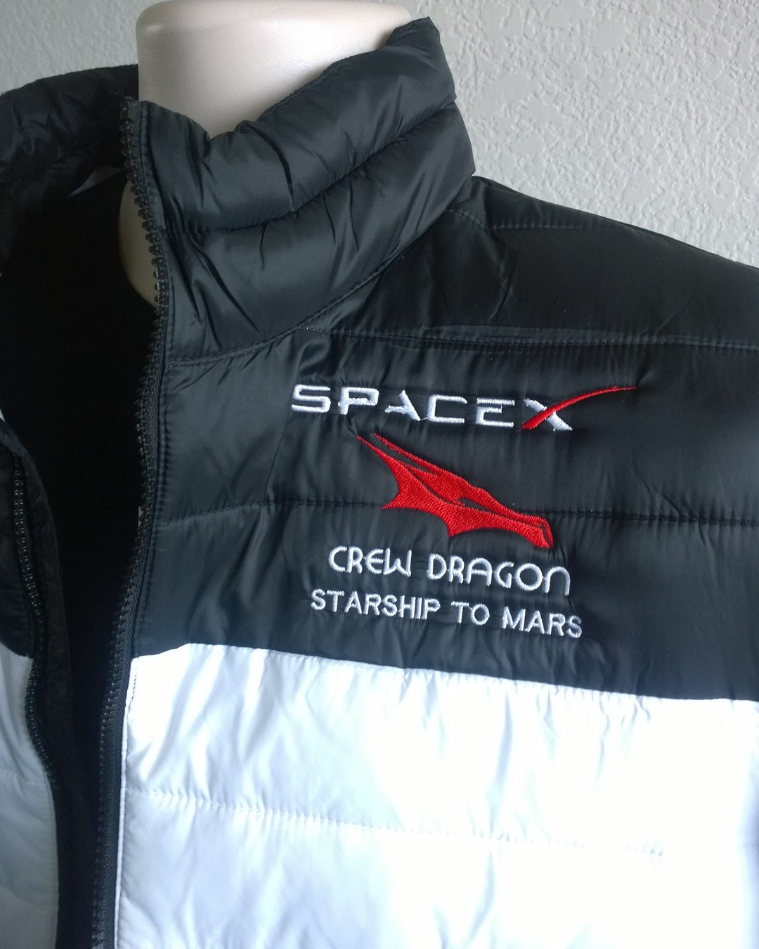 LARGE SPACEX NASA Crew Dragon Starship to Mars Jacket - Etsy
