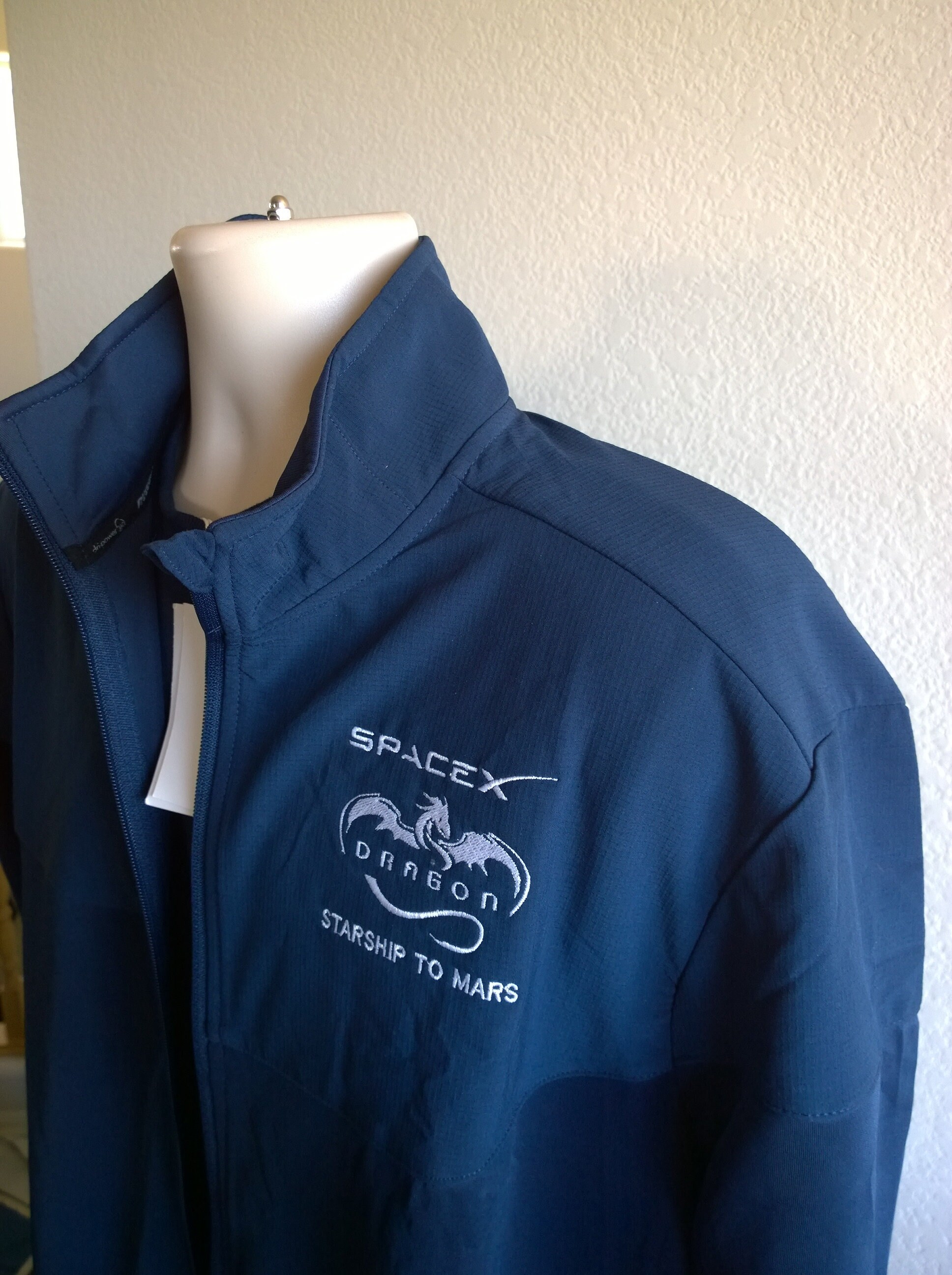 XL SPACEX Jacket Crew Dragon Starship to Mars - Etsy