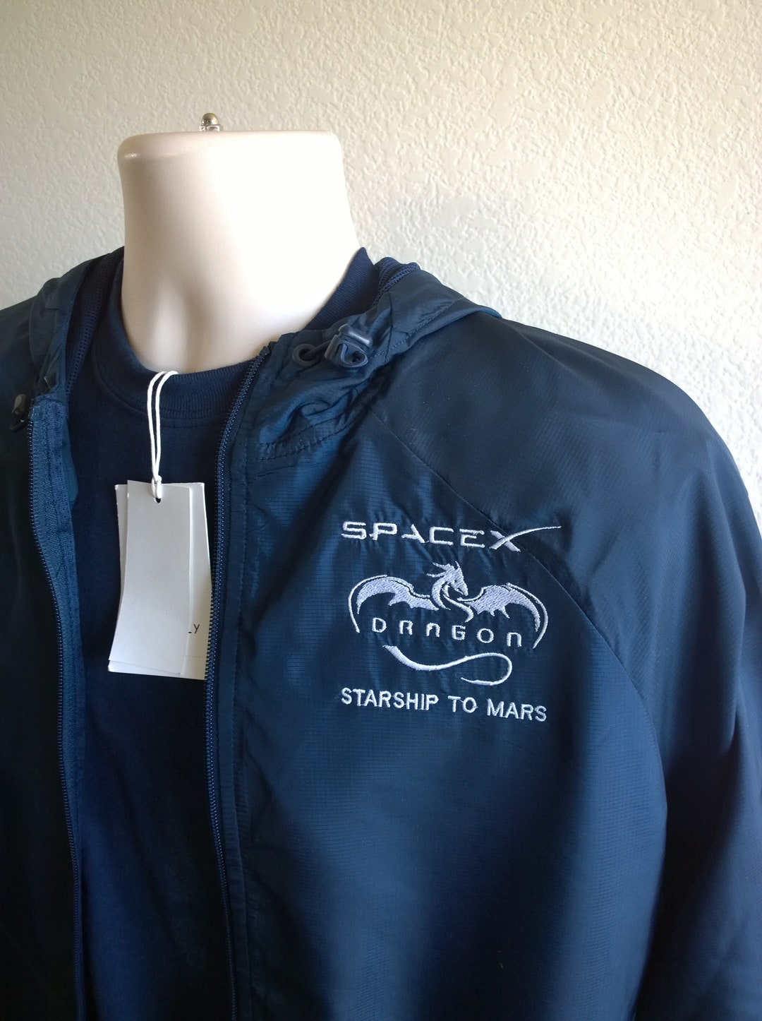 LARGE SPACEX Jacket Crew Dragon Starship to Mars - Etsy
