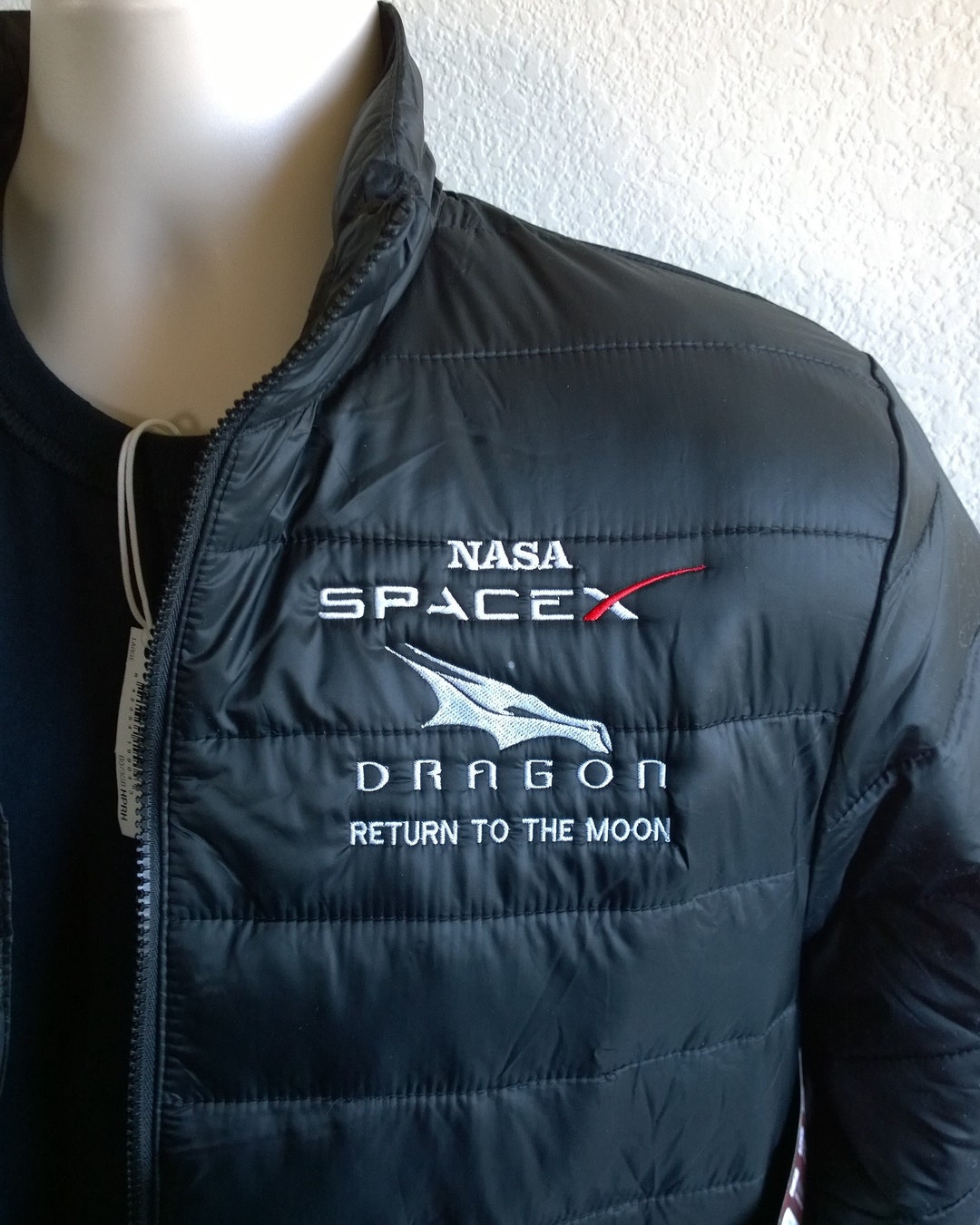Medium SPACEX NASA Crew Dragon Jacket - Etsy