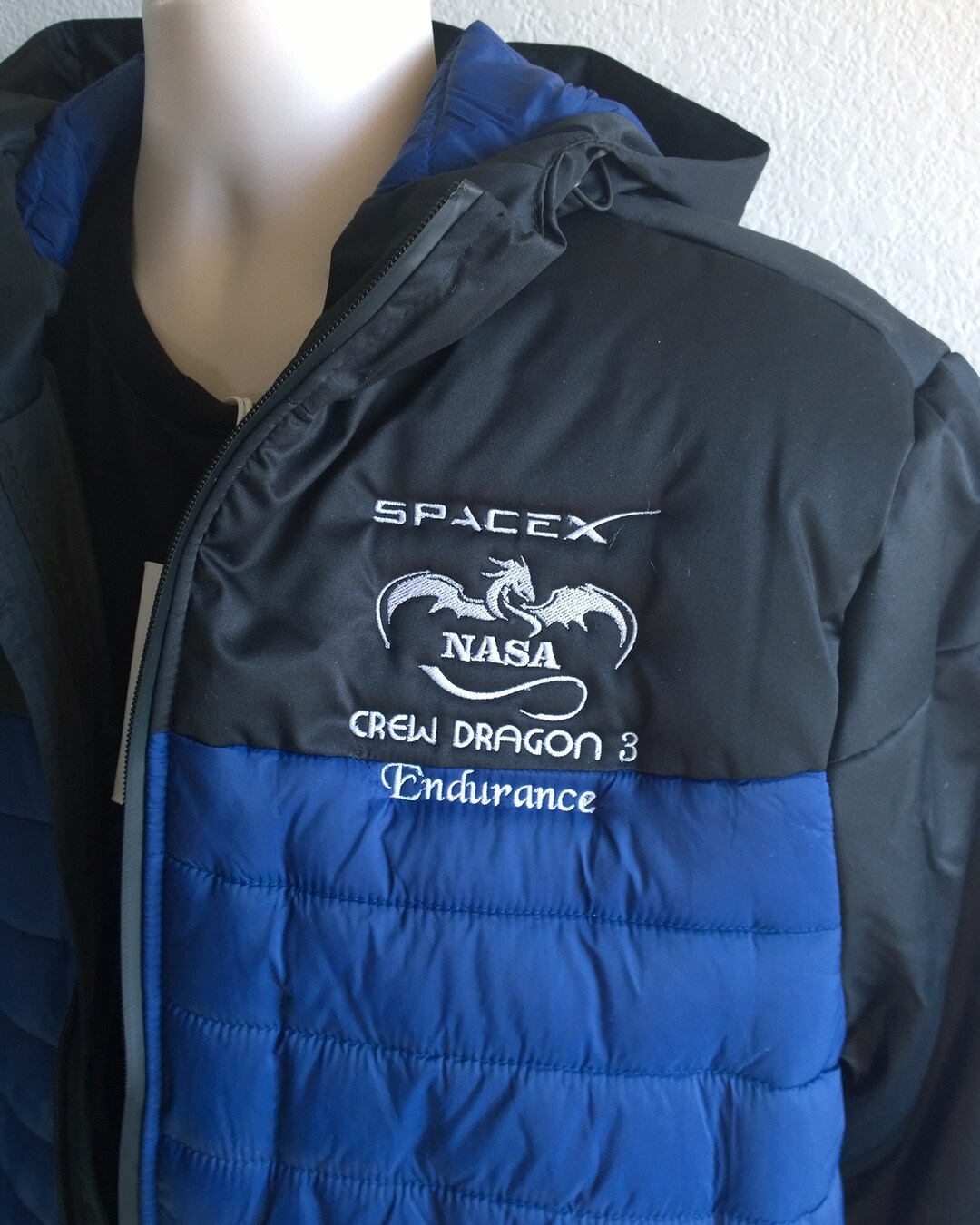 XL SPACEX JACKET Crew Dragon - Etsy