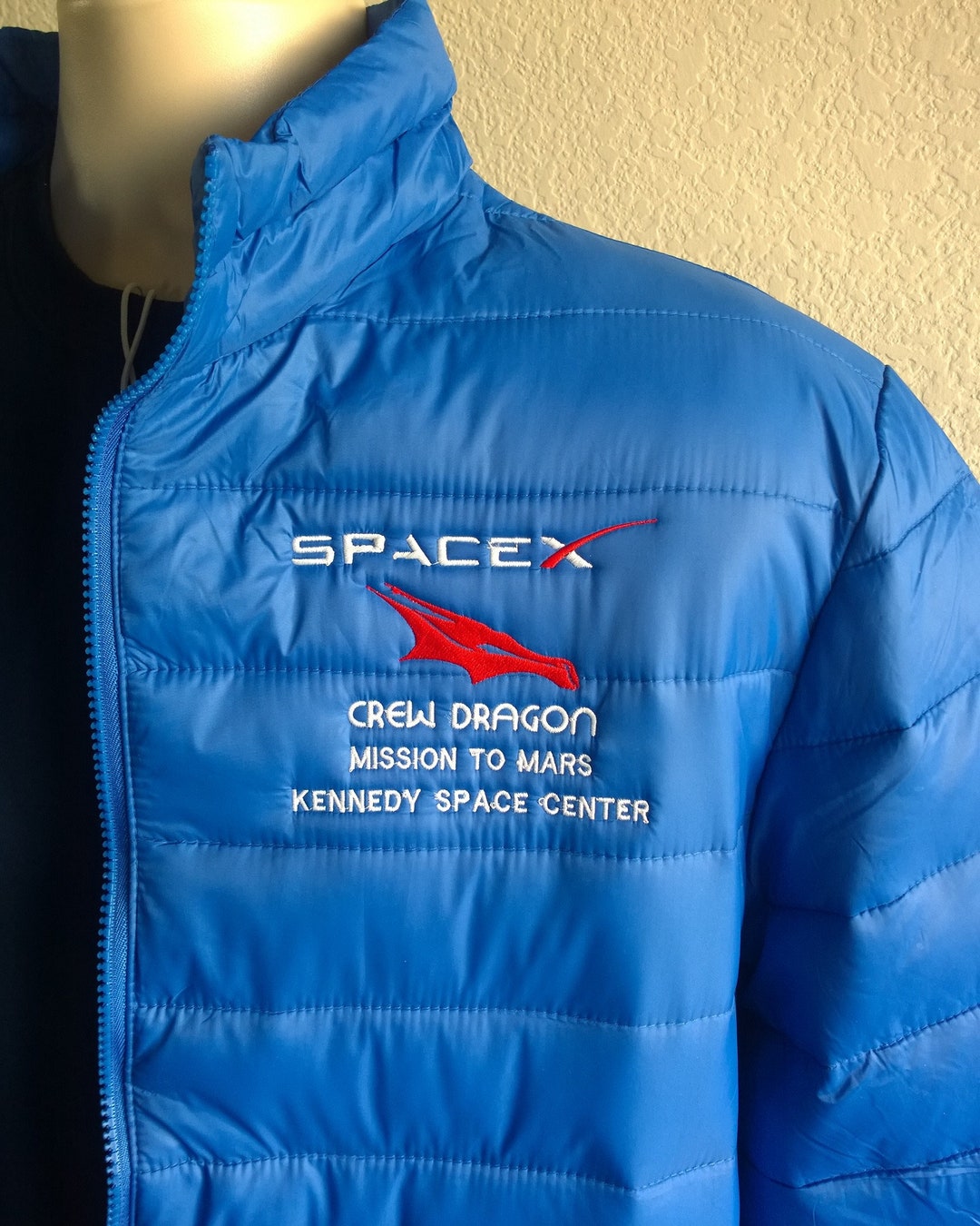 XL SPACEX NASA Crew Dragon Jacket - Etsy