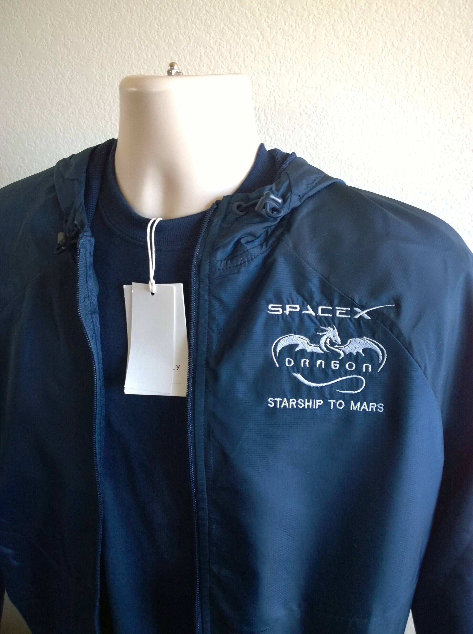 LARGE SPACEX Jacket Crew Dragon Starship to Mars - Etsy