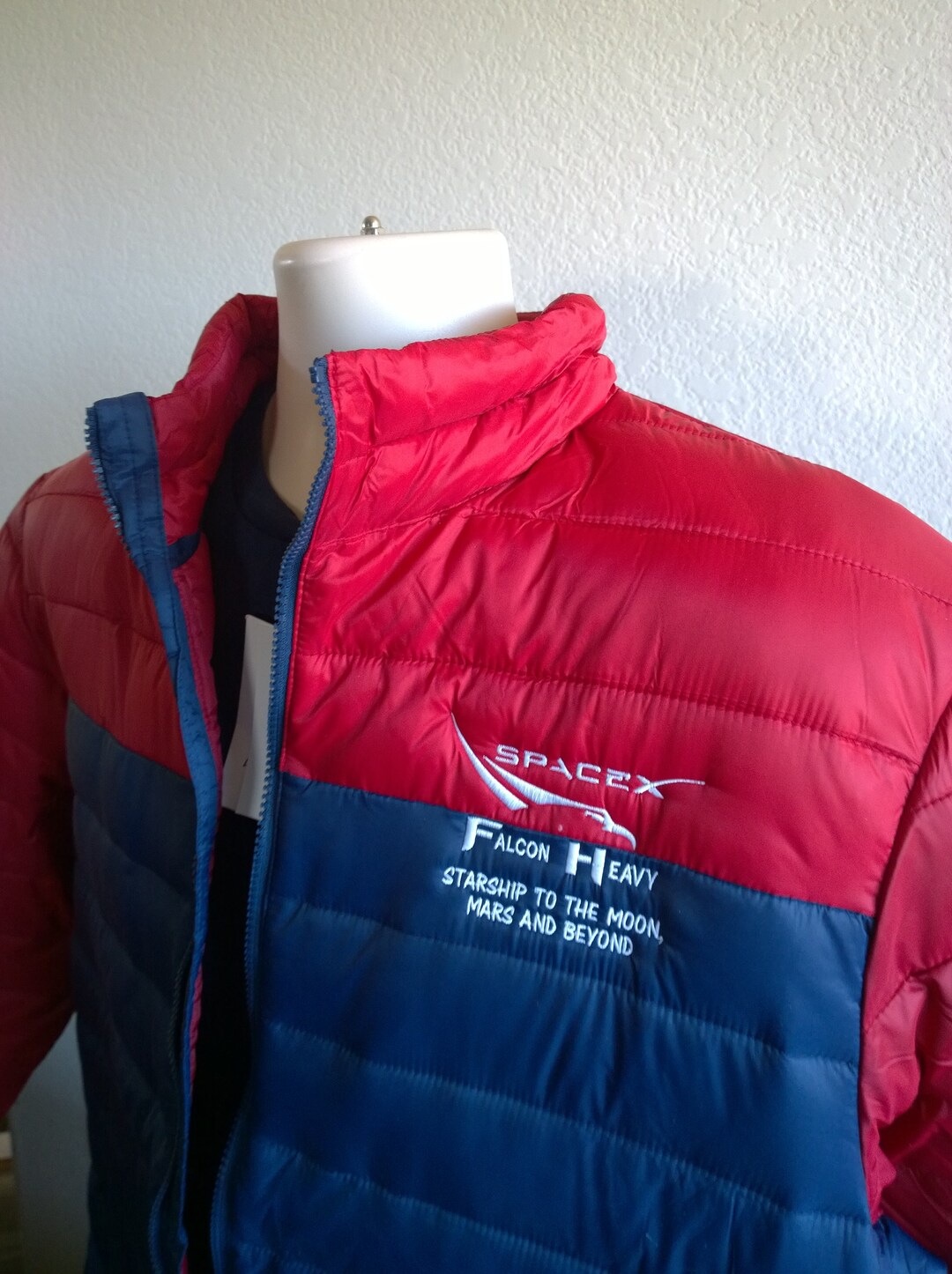 XL SPACEX NASA Jacket Falcon Heavy Starship to the Moon Mars and Beyond ...