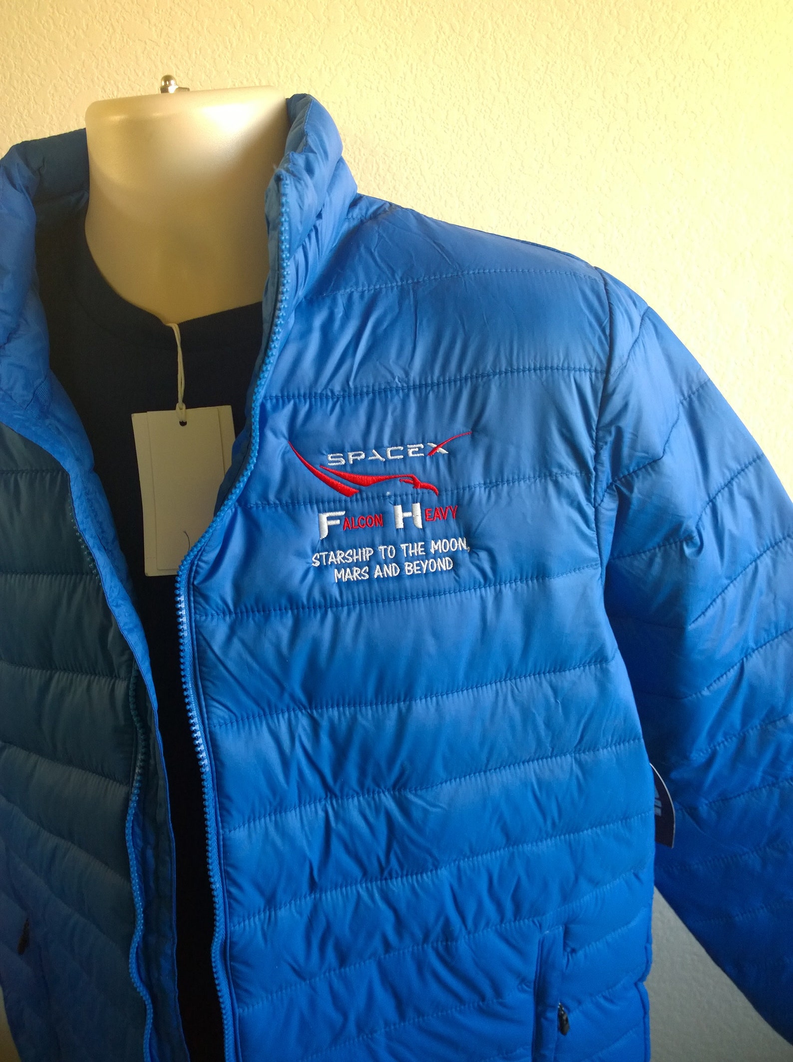 LARGE SPACEX NASA Jacket Falcon Heavy Starship to the Moon - Etsy