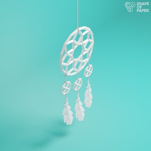 Papercraft Dream Catcher Art Decor Handmade Paper - Etsy