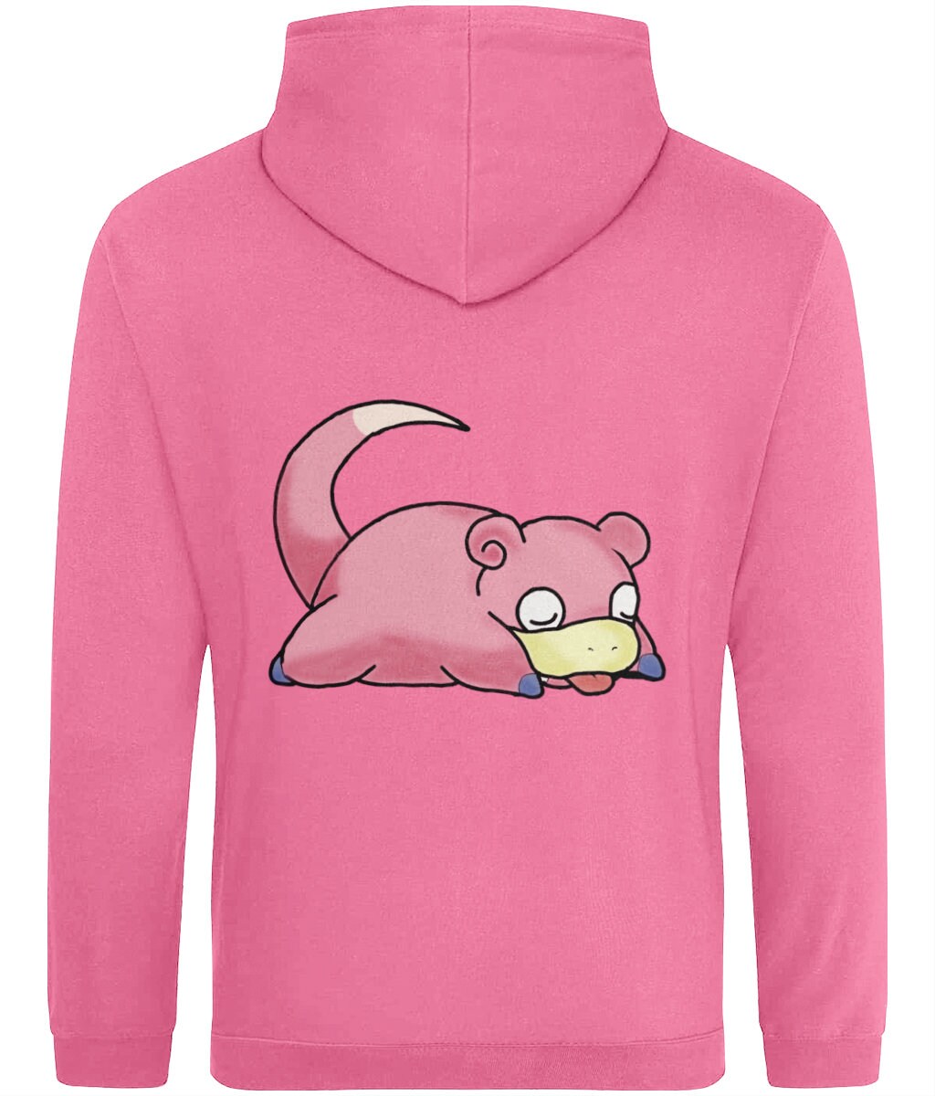 Pokemon Slowpoke Hoodie FRONT BACK PRINT - Etsy