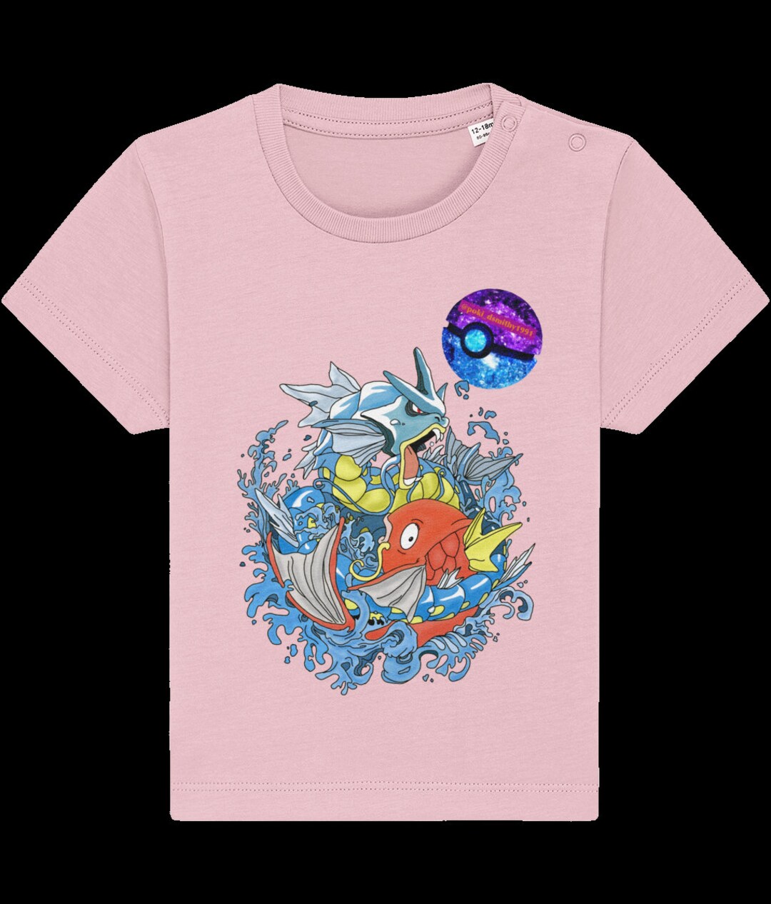 Baby Gyarados Magikarp Pokemon T-shirt - Etsy