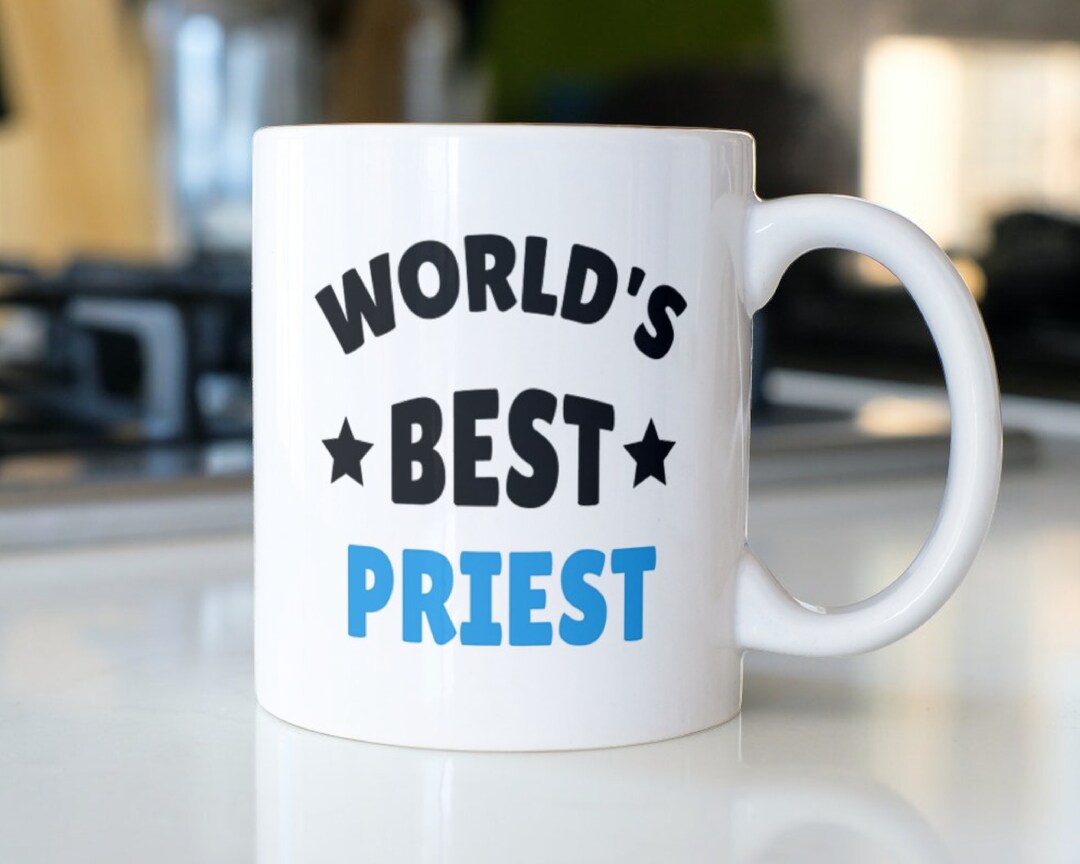 World's Best Priest Mug/cup, Priest Gift, Present for Priest, Ideal for ...