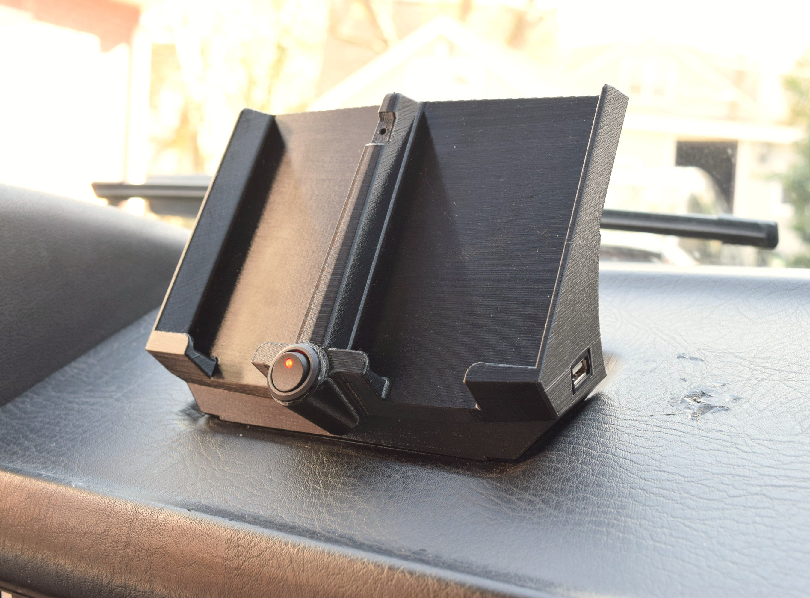 VW Vanagon Cell Phone Mount powered Not Powered - Etsy