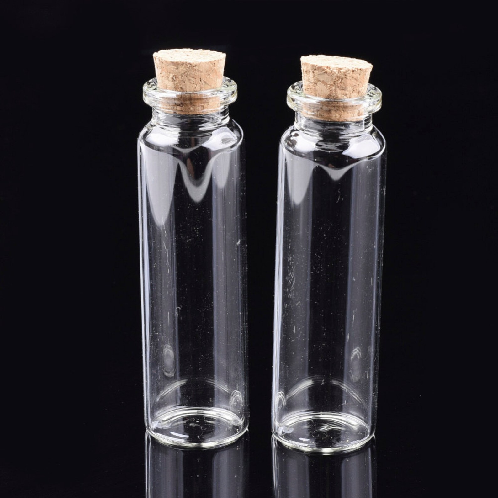 0.6-20 ML Medium Small Mini Cork Stopper Glass Bottles Spell - Etsy UK