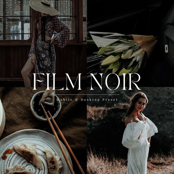 Black Presets - Etsy