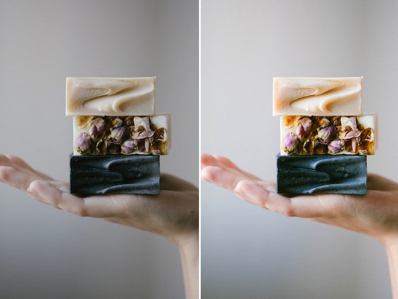 10 PRODUCT Lightroom Mobile & Desktop Preset Light and Airy - Etsy