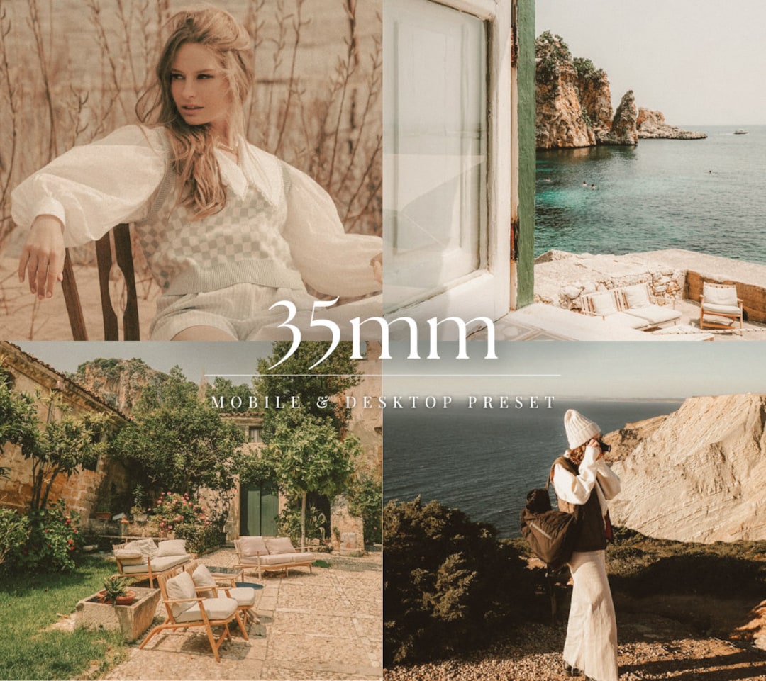 35mm FILM Lightroom Mobile & Desktop Presets, Vintage Film Preset ...