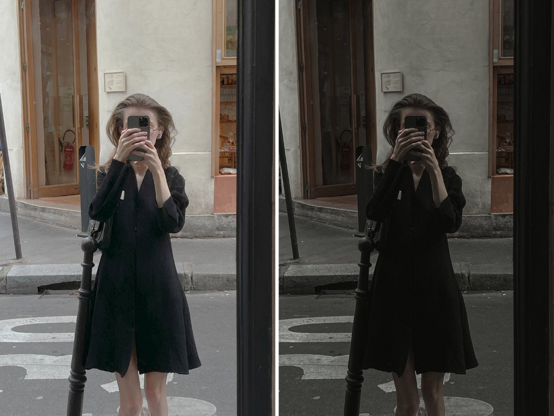 DARK AESTHETIC Presets Lightroom Mobile & Desktop, Dark Influencer ...