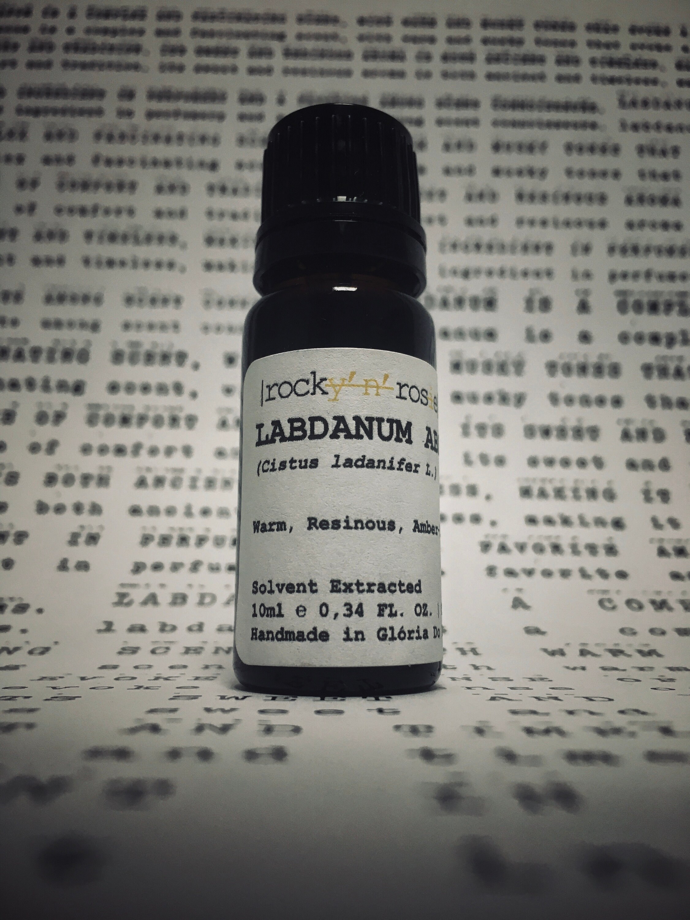 LABDANUM ABSOLUTE Pure Plant Extract for Perfume, Incense and Cosmetics ...