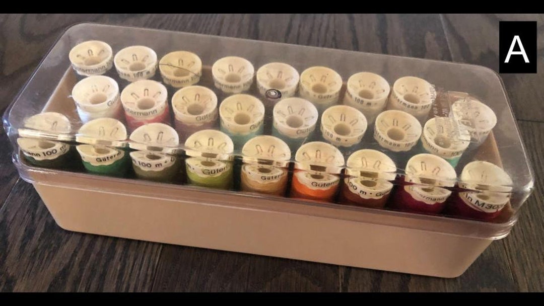 Box of 26 or 12 100m Guterman Thread 100% Polyester - Etsy Canada