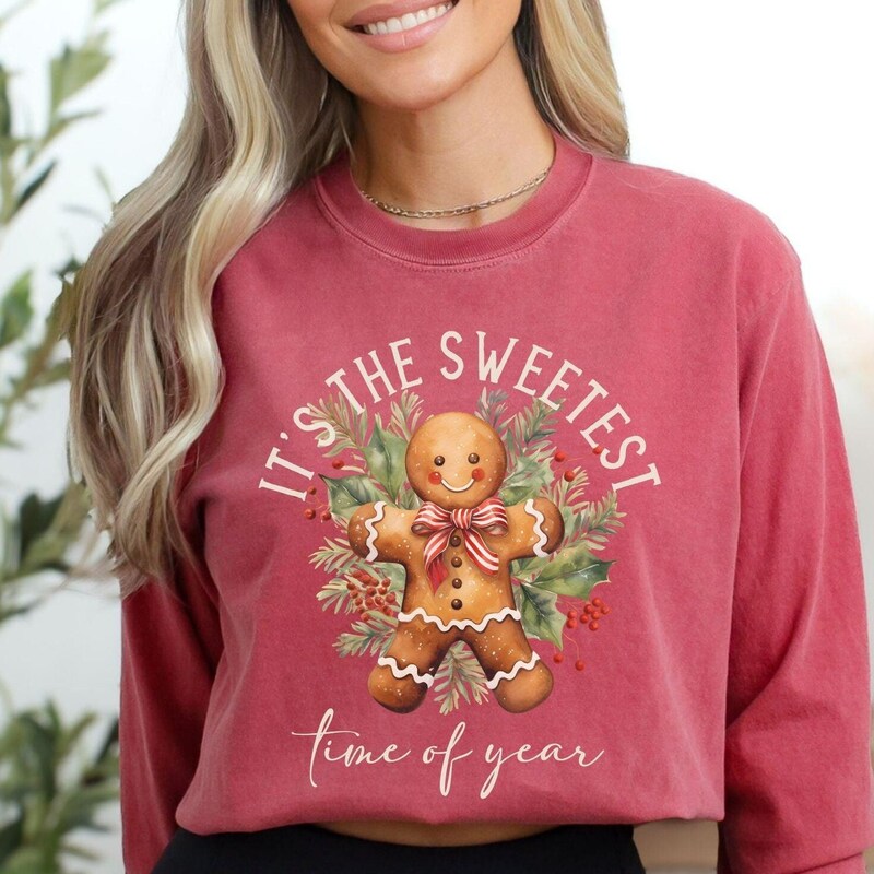 Gingerbread Comfort Shirt - Etsy