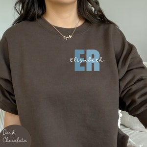 ER Nurse Sweatshirt, Custom ER Nurse Shirt, ER Sweatshirt for Er Tech ...