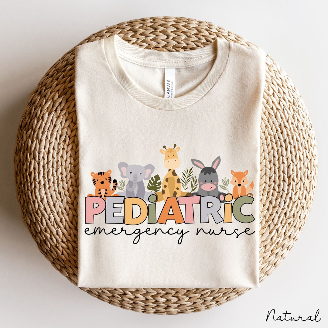 Pediatric Emergency Nurse Shirt, Peds Emergency Nurse Shirt, Pediatric ...