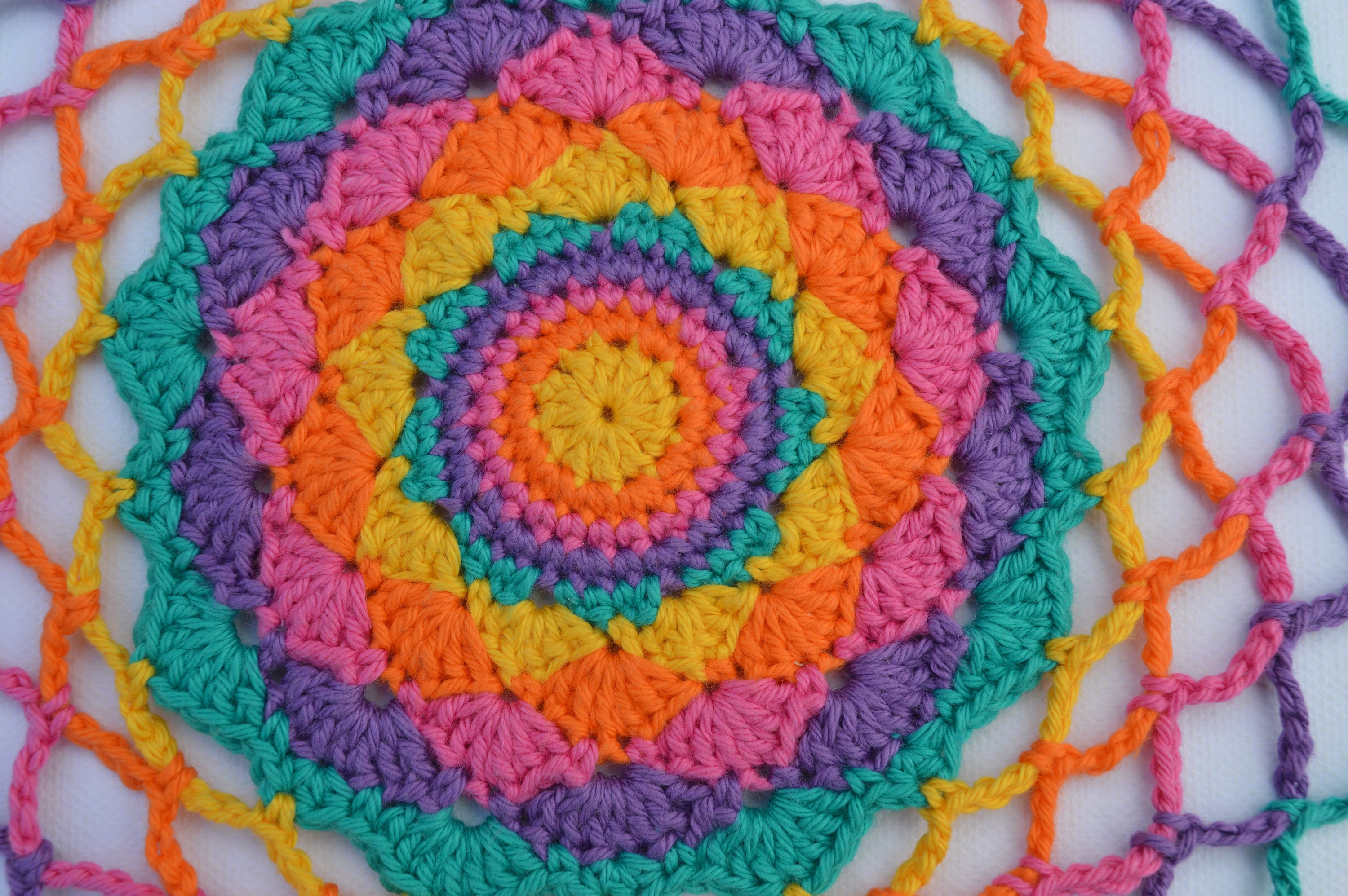 Big Bang - Crochet Pattern Mandala PDF - English Detailed Instructions ...