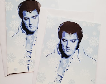 Elvis Presley Christmas Cards - Etsy