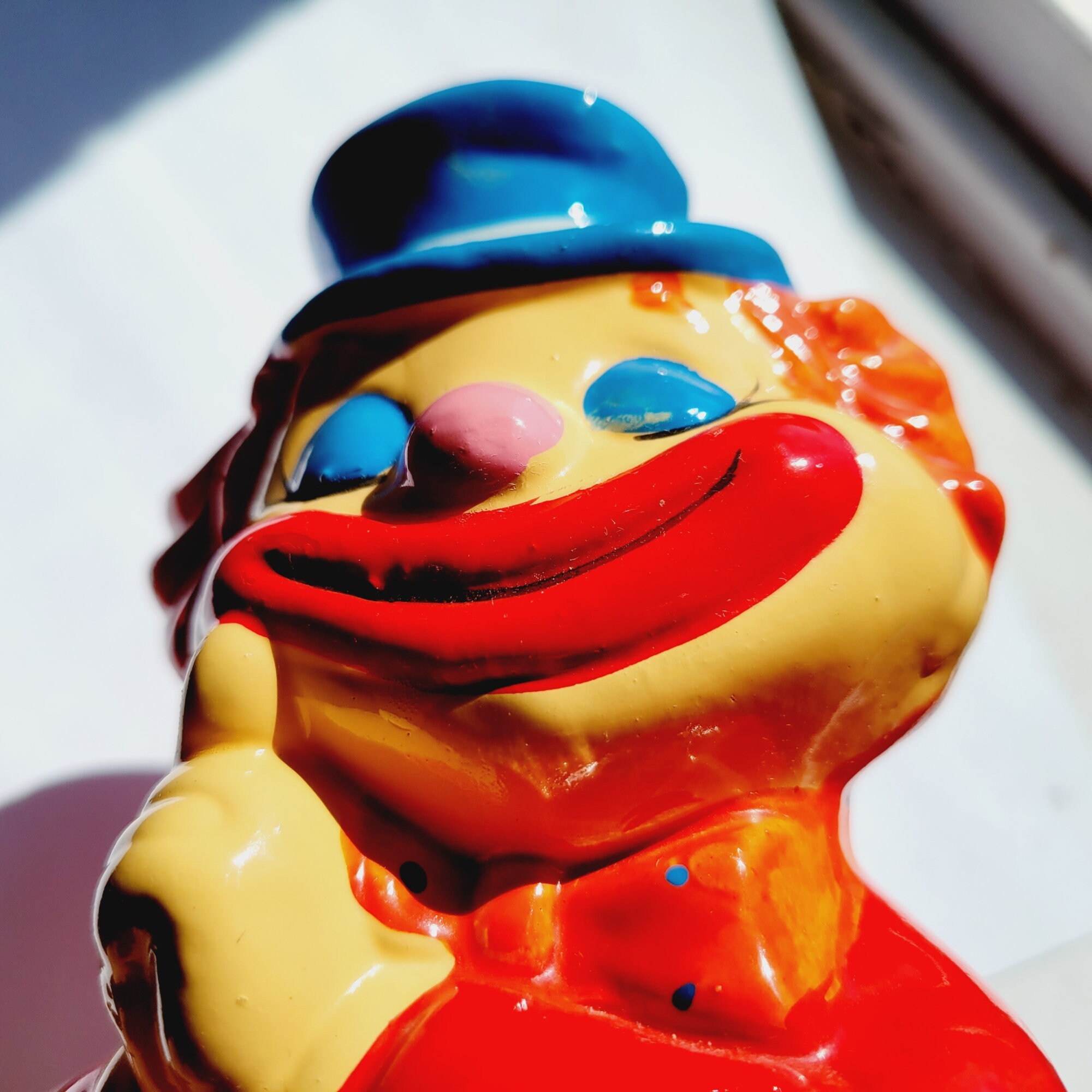 Large CLOWN Coin Bank Ceramic Clown Piggy Bank Decoration - Etsy