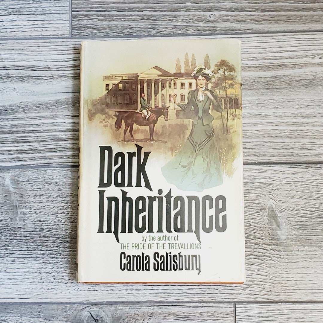 DARK Inheritance by Carola Salisbury 1975 Romantic Suspense Fiction ...