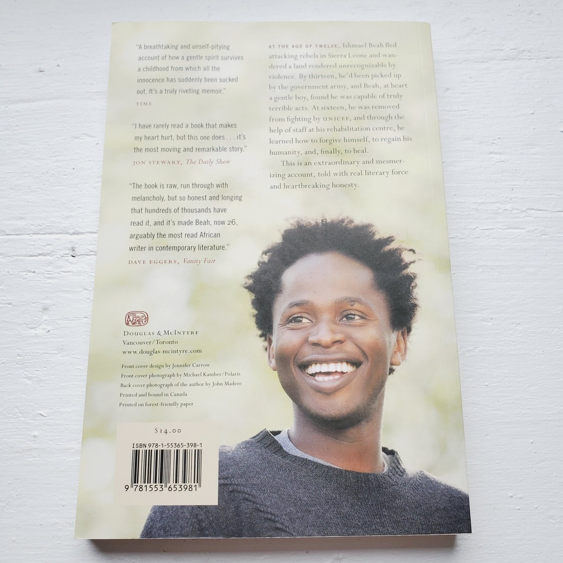 A Long Way GONE: Memoirs of a Boy Soldier by Ishmael Beah 2008 - Etsy