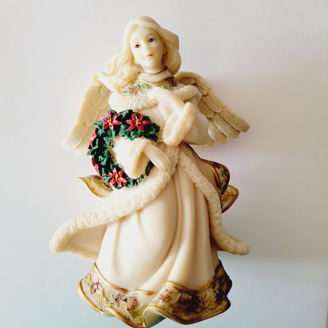 Sarah's CHRISTMAS Angel Figurine, VINTAGE, Home Decor, Statue, Pre ...