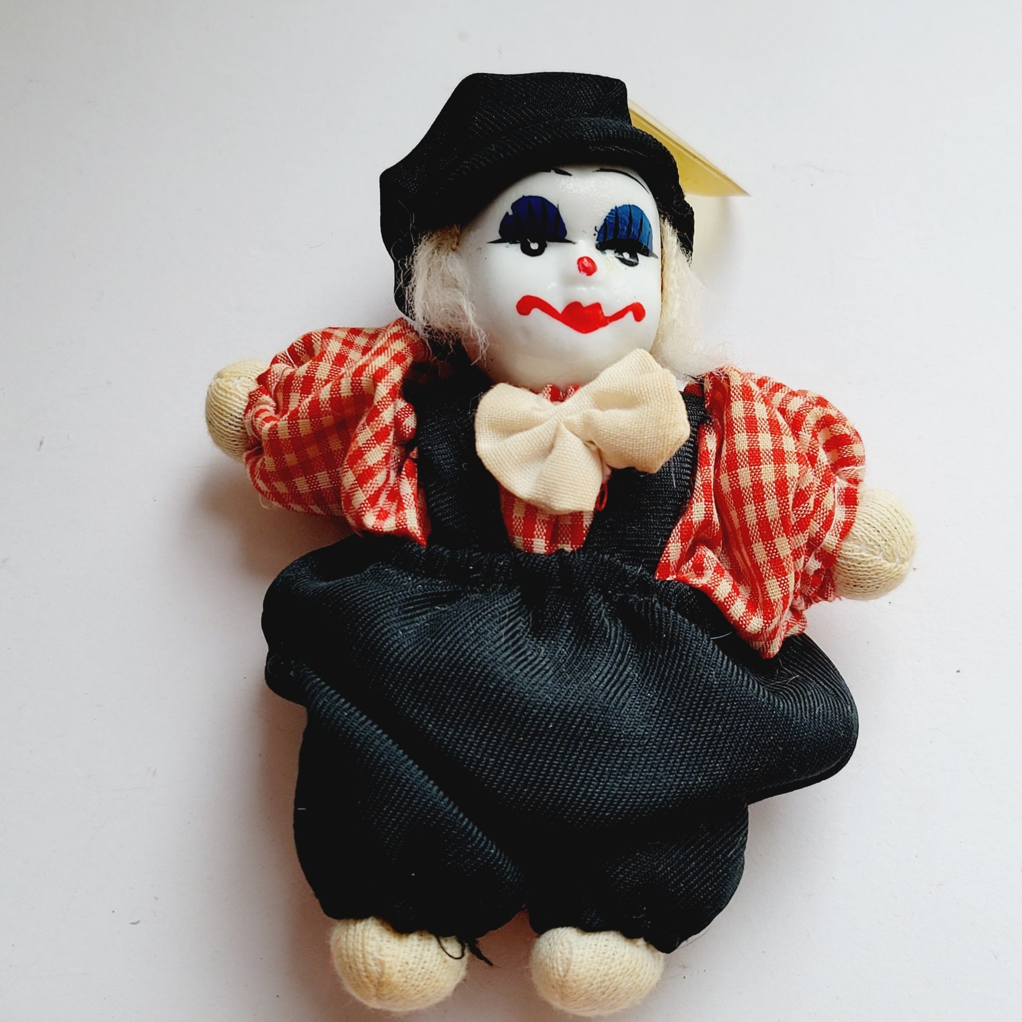 The Jester,Original Needle Felted Small Carnival Ornament - agrohort ...