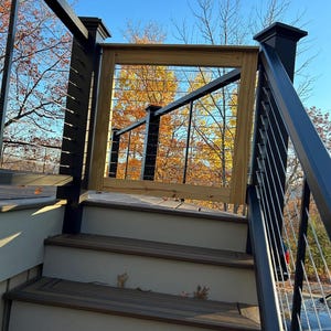 Cable Railing Safety Gate - Etsy