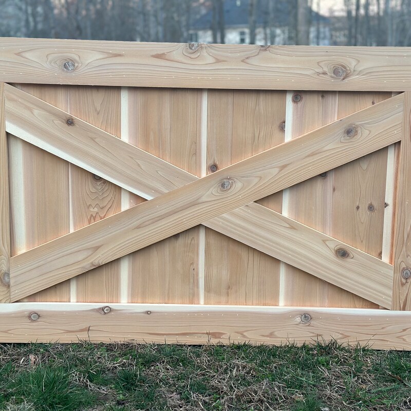 Wood Gate - Etsy