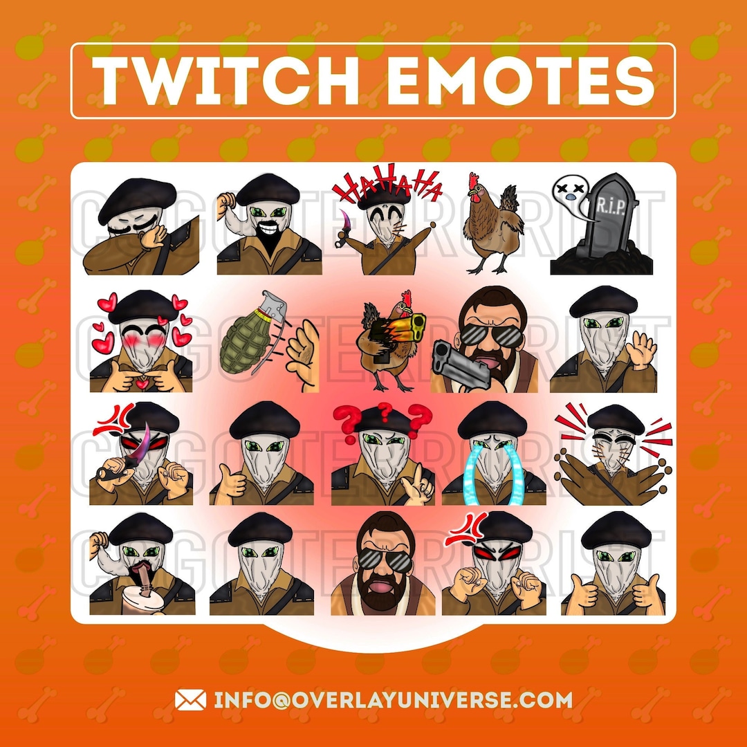 Counter Strike Twitch Emotes - Etsy