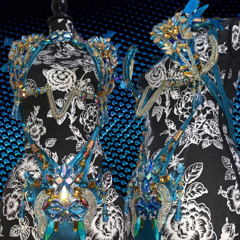 Caribbean Carnival Costume - Etsy