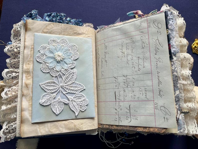 Handmade Junk Journal, Vintage Style - Etsy