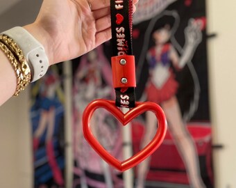 Tsurikawa Red Heart - Etsy