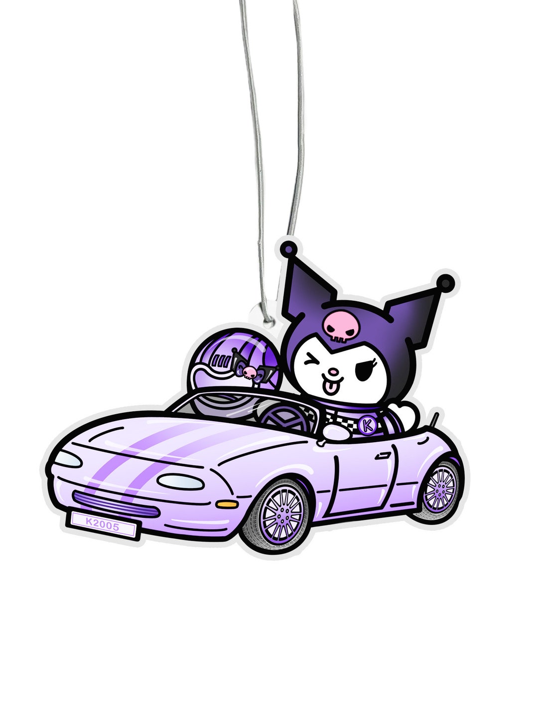 Kuromi Purple Miata MX5 Car Airfreshener Sanrio Character - Etsy