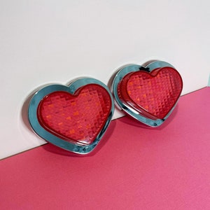 Heart Shaped Side Marker/indicator for Cars Pink - Etsy
