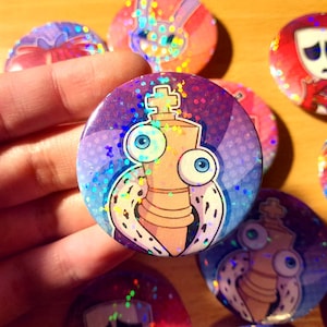 The Amazing Digital Circus Holographic 1.75" Pin Buttons - Etsy