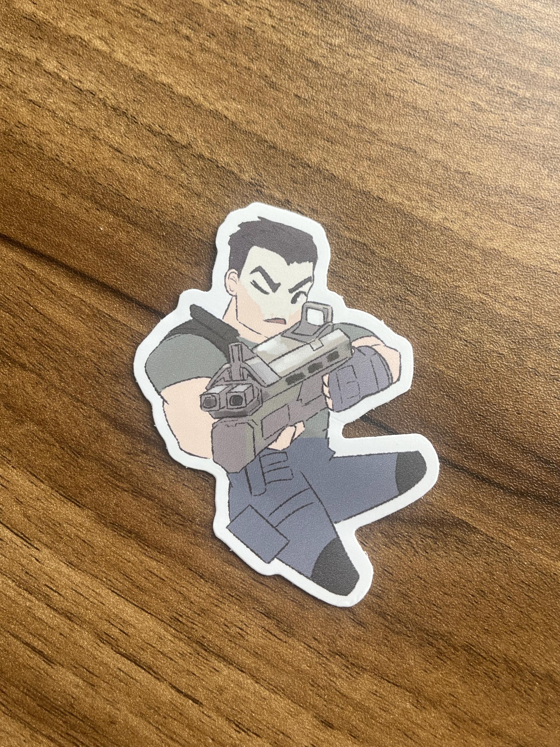 Chibi Sticker Pack - Vinyl Decals for Fans, Illustrated and Handmade ...