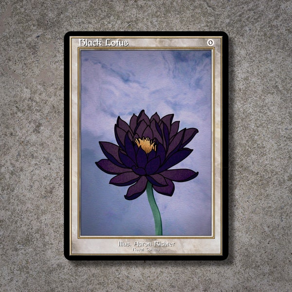 Black Lotus - Etsy