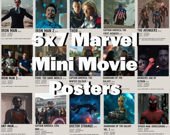 Mini Movie Posters | Etsy