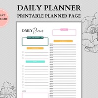 Undated Monthly Planner Printable, Month at A Glance, Monthly Calendar ...