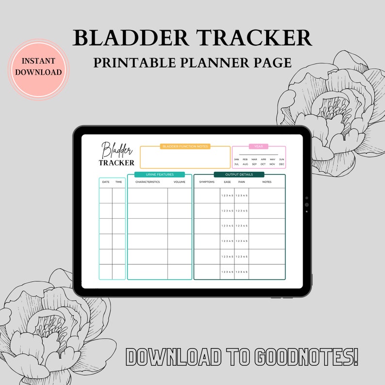 Bladder Tracker | Urination Events Features & Symptoms | Chronic ...