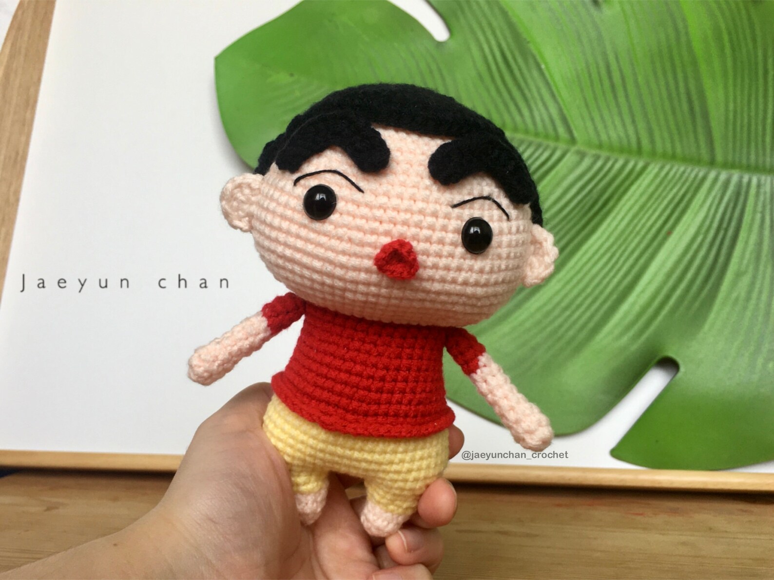 Crayon Shin-chan Amigurumi PDF Pattern by Jaeyunchan Handmade Crochet ...