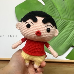 Crayon Shin-chan Amigurumi PDF Pattern by Jaeyunchan Handmade Crochet ...